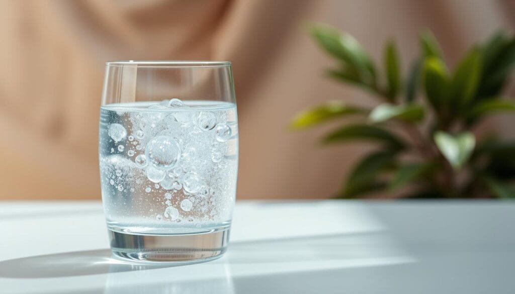 Wellness Concept: Hydrogen Water for Muscle Soreness Relief